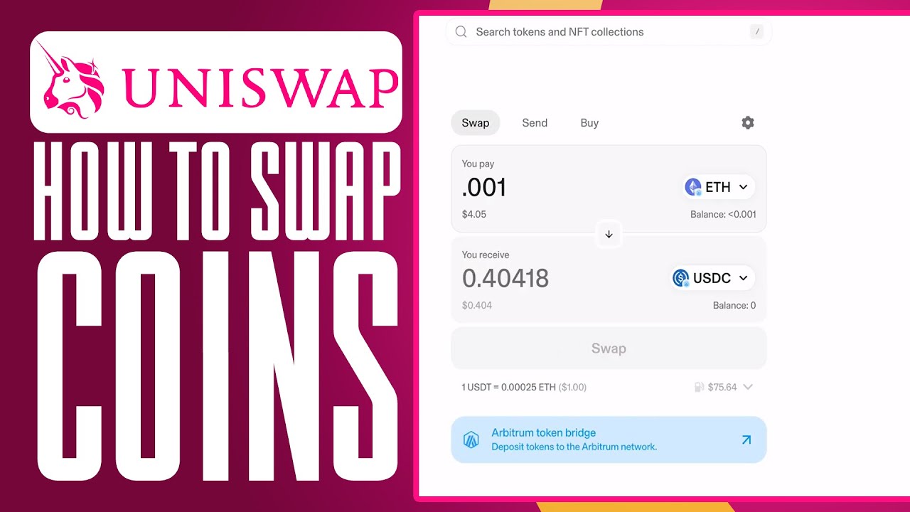 How To Swap Coins On Uniswap (2025) Fast Tutorial - YouTube
