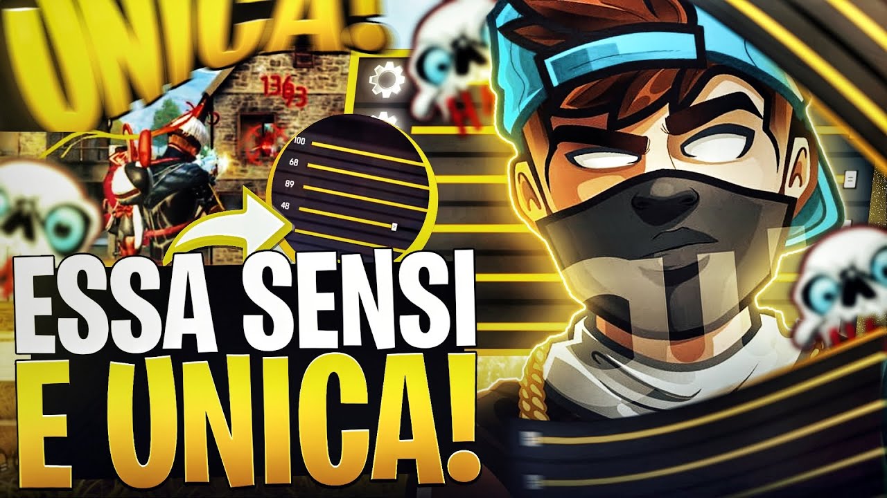 A MELHOR SENSI SEM E COM DPI ATUALIZADA! Muito Capa! - Free Fire Sensi ...