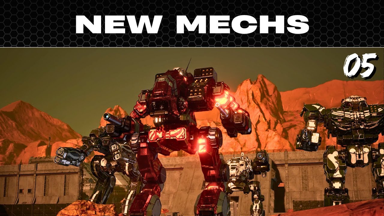Testing New Clan Mechs And Taking On The Jaguar - MW5:Mercs DLC7 | 05 ...