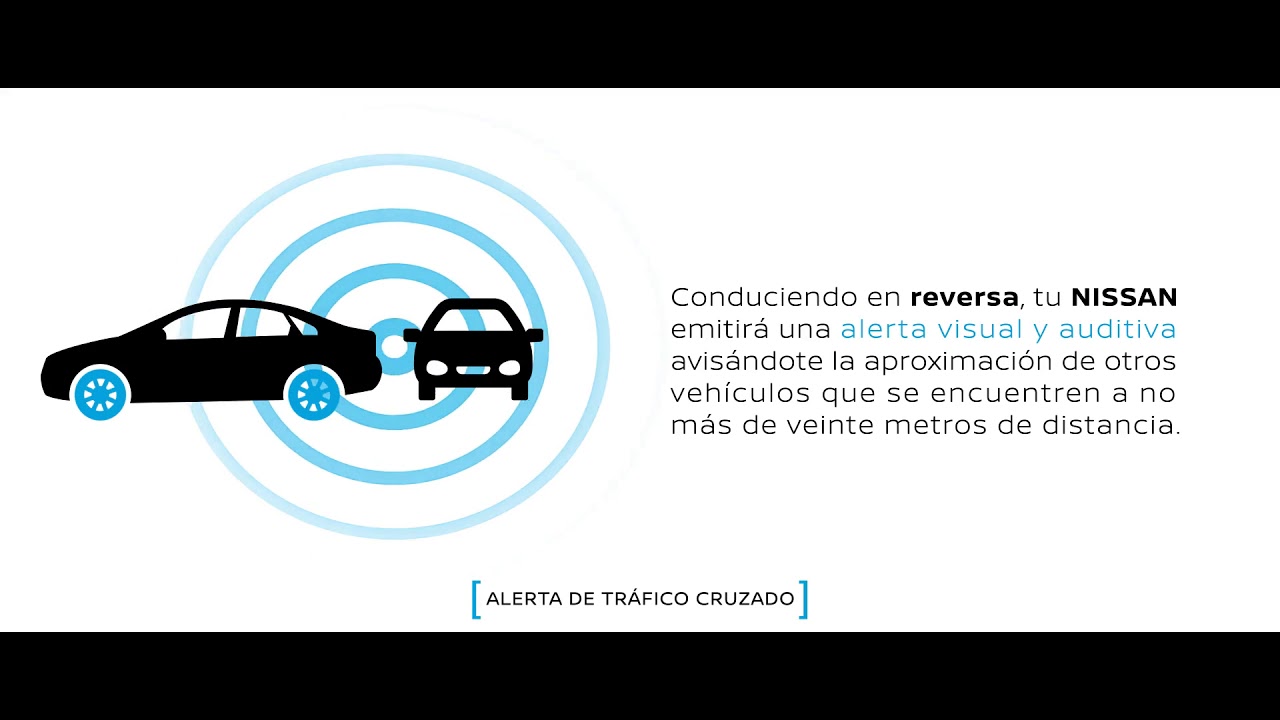 Nissan Intelligent Mobility: Alerta de Tráfico Cruzado - YouTube