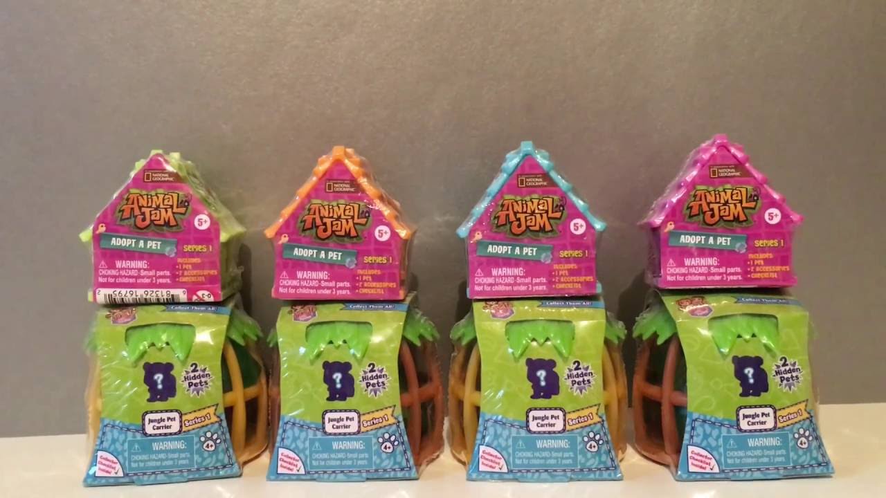 Jungle In My Pocket Rare & Animal Jam Rare!!! - YouTube