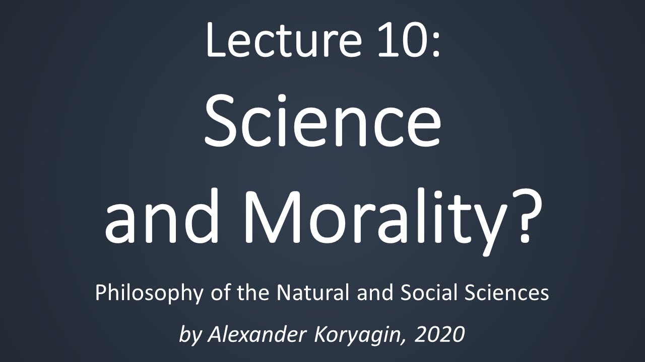 Hume's Guillotine: Science and Morality? | PhilSci20: 10 - YouTube