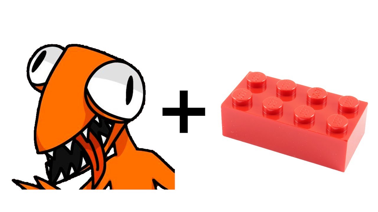 Orange + Lego = ??? Rainbow Friends Roblox Animation #10 - YouTube