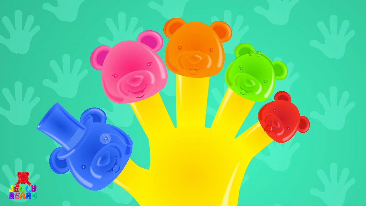 Morning Finger Family + More Kids Rhymes by Jelly Bears - YouTube