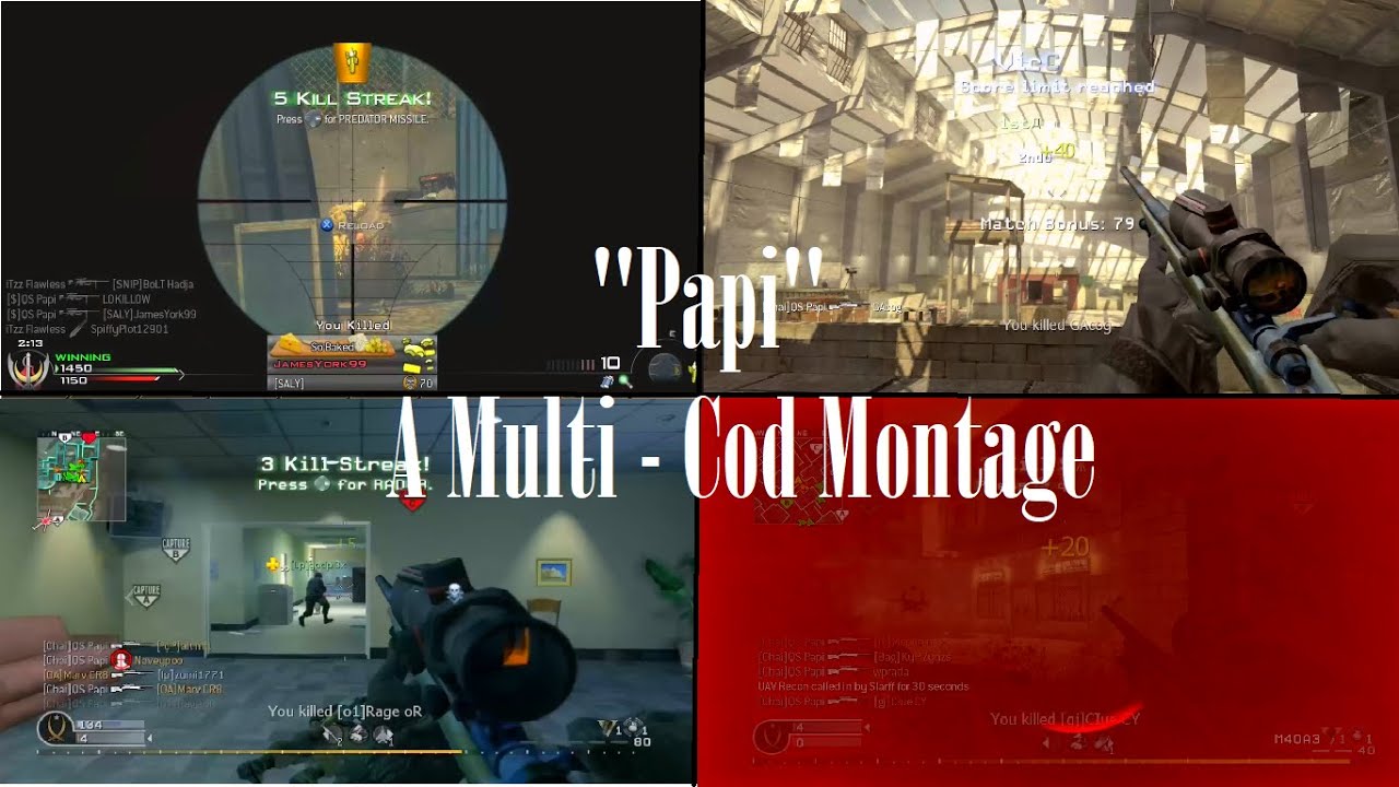 Papi - A Multi COD Montage - YouTube