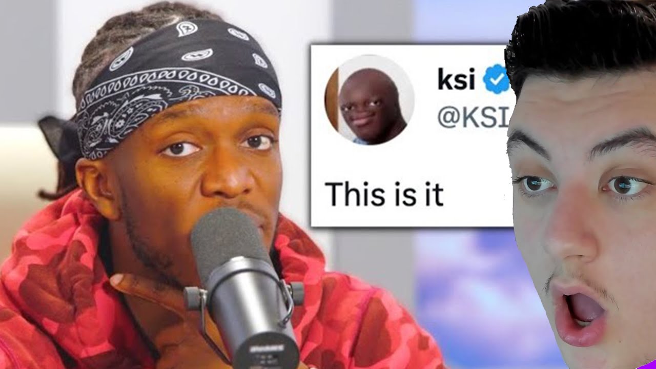 Reacting To KSI Announces LAST FIGHT - YouTube