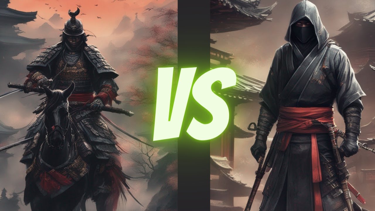 Samurai vs ninja who is better warrior - YouTube