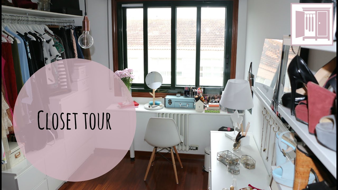 CLOSET TOUR | PASO A PASO - YouTube