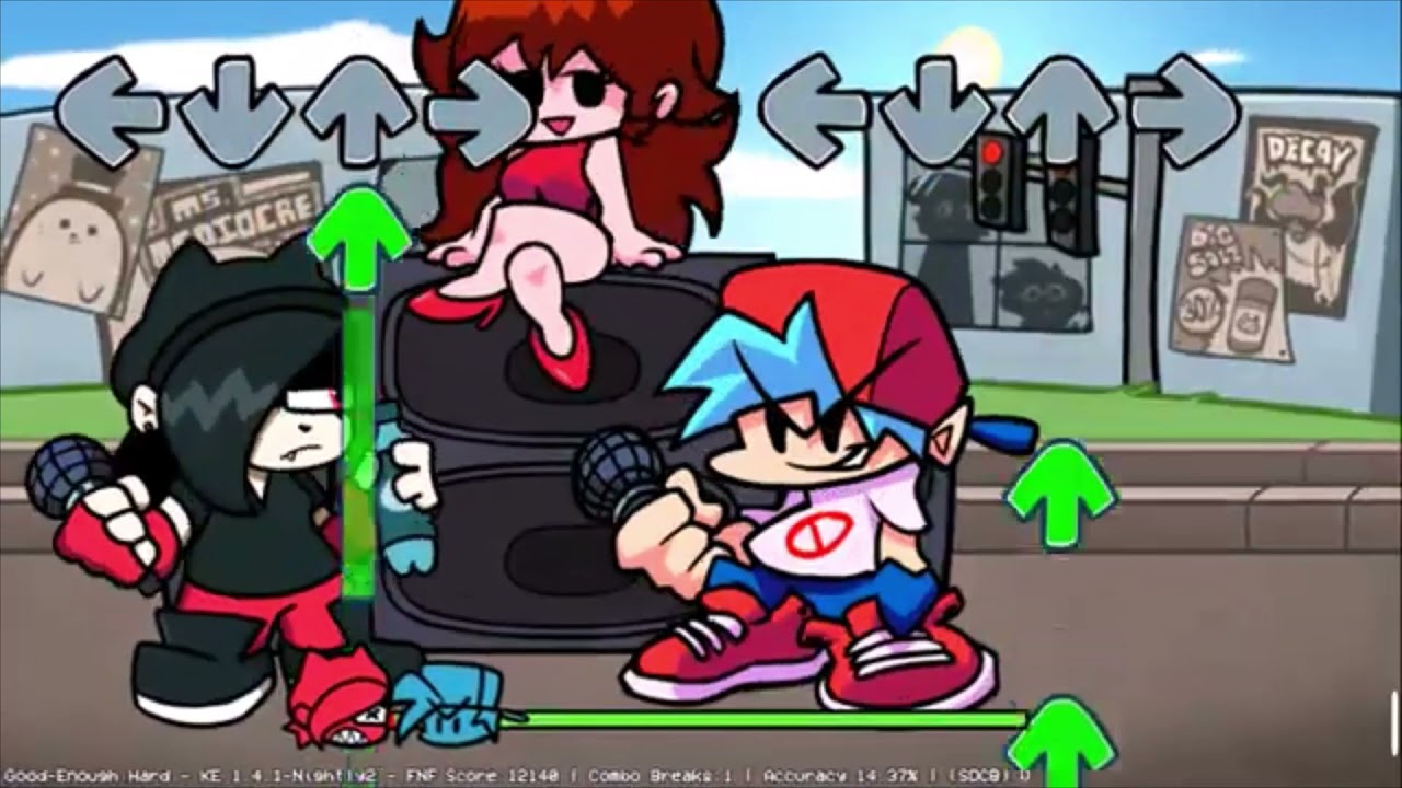 FNF good enough but with the original music - YouTube