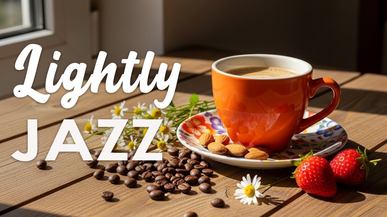 Lightly Jazz☕ Smooth Bossa Nova Instrumental & Jazz Music for Peaceful ...