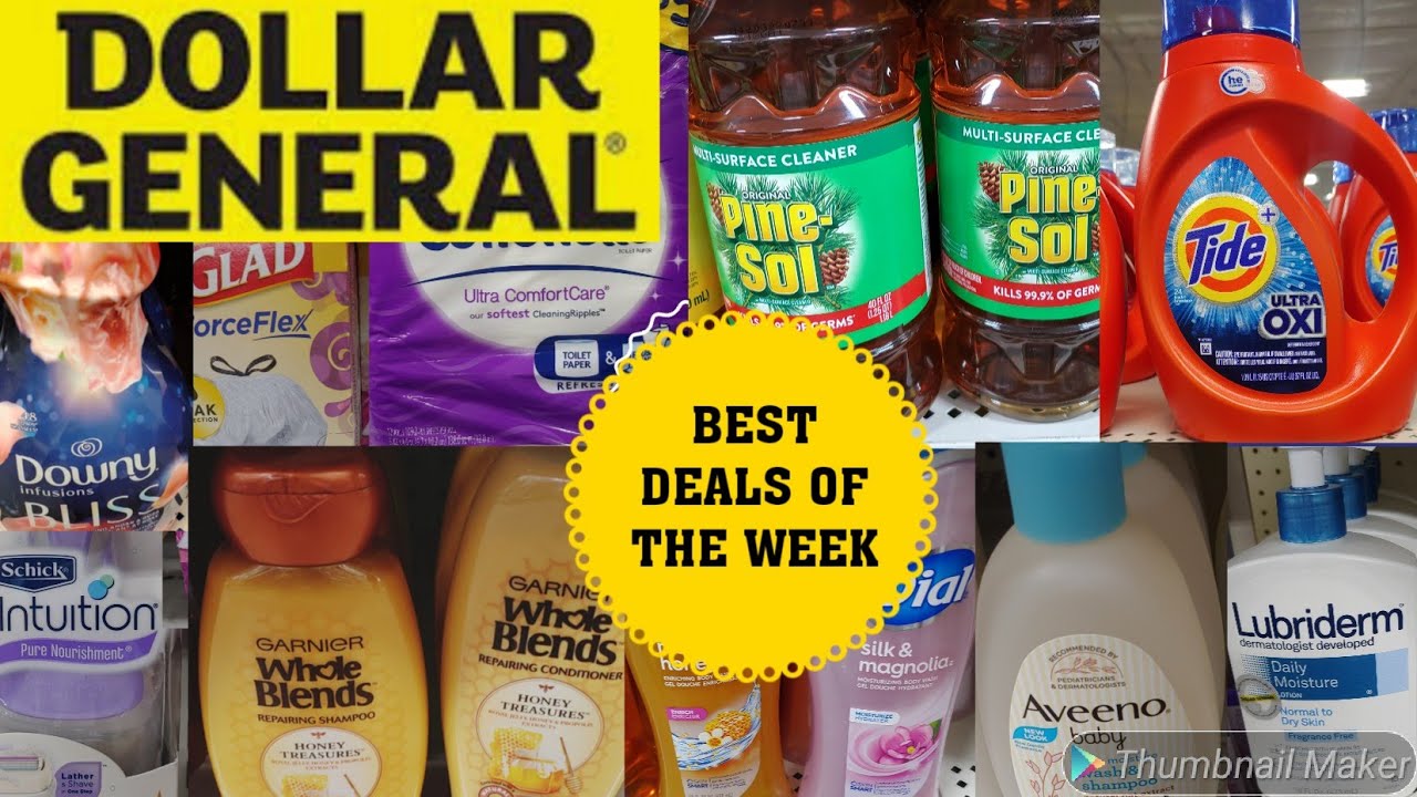 Dollar General BEST Deals Of The Week March 7th - 13th 2021 - YouTube