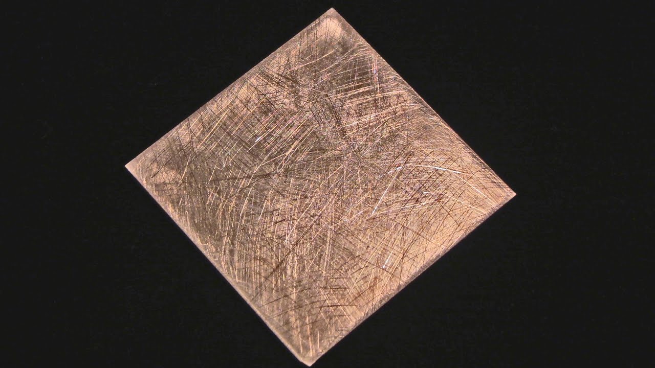 Scratch Finish Texture For Metal Surfaces - YouTube