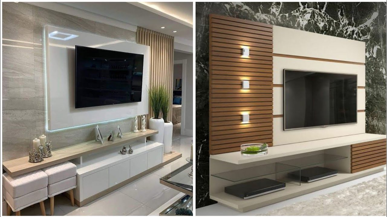 Top 100 Modern TV Unit Designs 2024 | Latest TV Cabinet Ideas | TV Unit ...