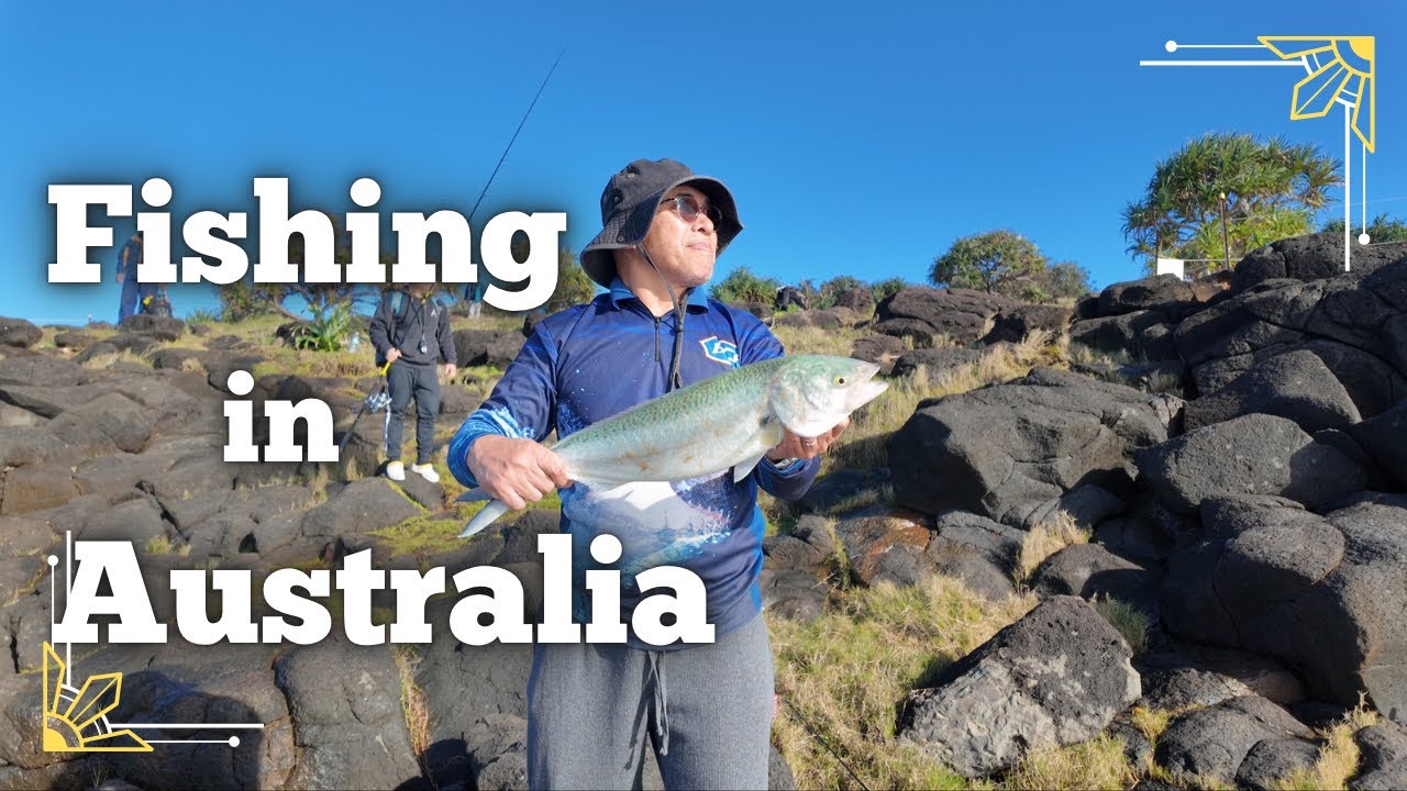 Rock Fishing Australia | Fishing Tailor and Australian Salmon - YouTube