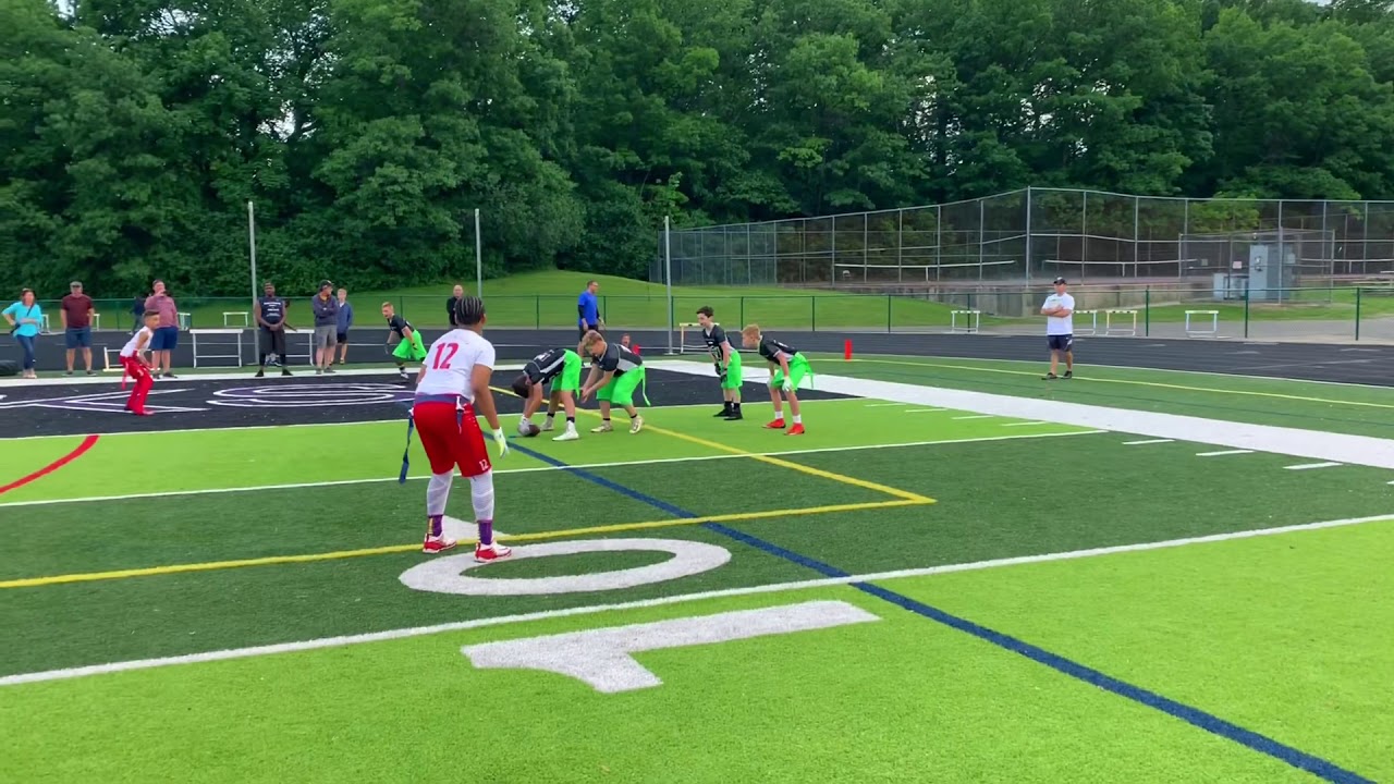 MEFC Flag Football 12U Championship Game - Summer 2019 - YouTube