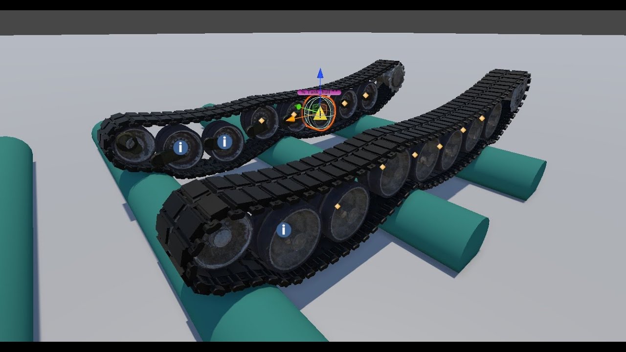 Test tank drive system - YouTube