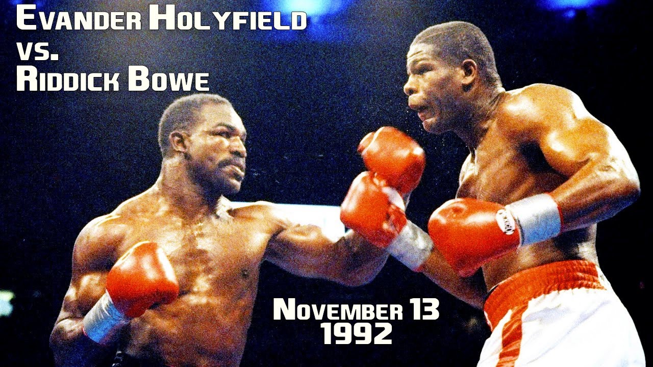 Evander Holyfield vs Riddick Bowe - November 13, 1992 - Full Fight ...