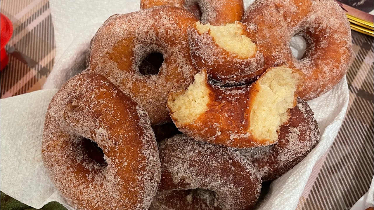 Donas, azucaradas y glaseadas, deliciosas y esponjaditas - YouTube