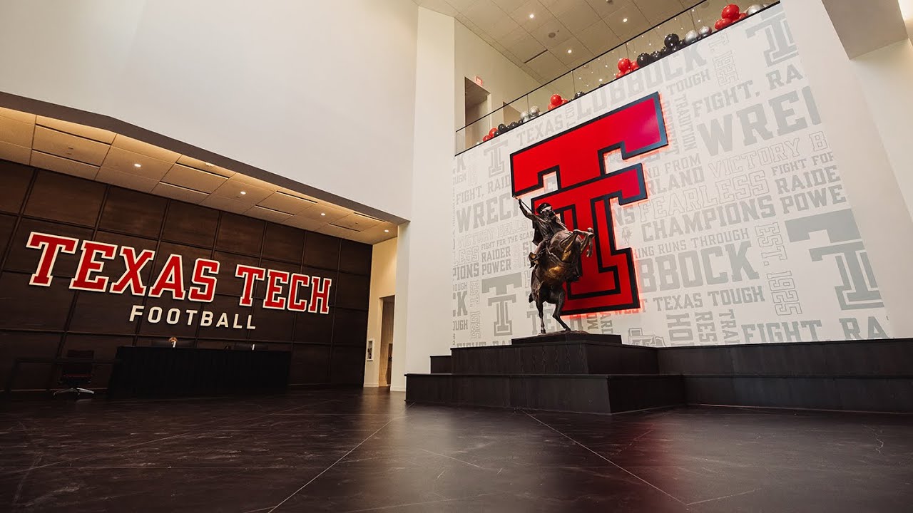 Texas Tech releases video of brand-new football facility