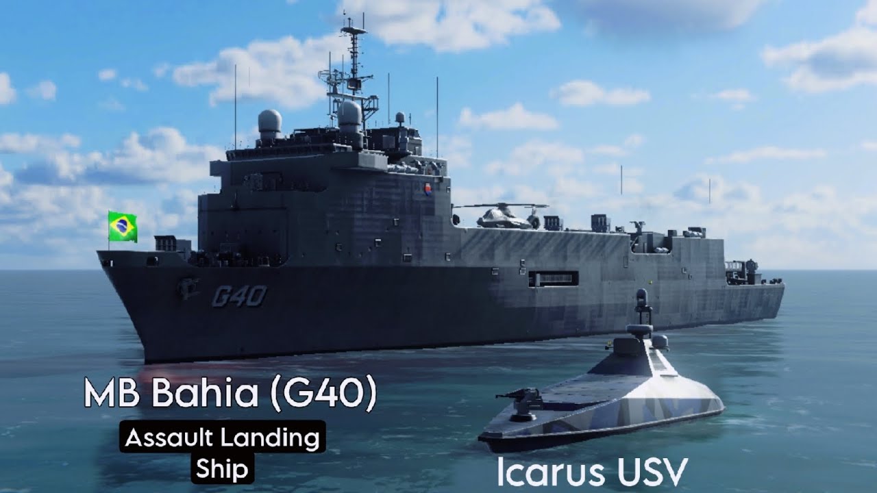 MB Bahia (G40) | Assault Landing Ship#modernwarships - YouTube