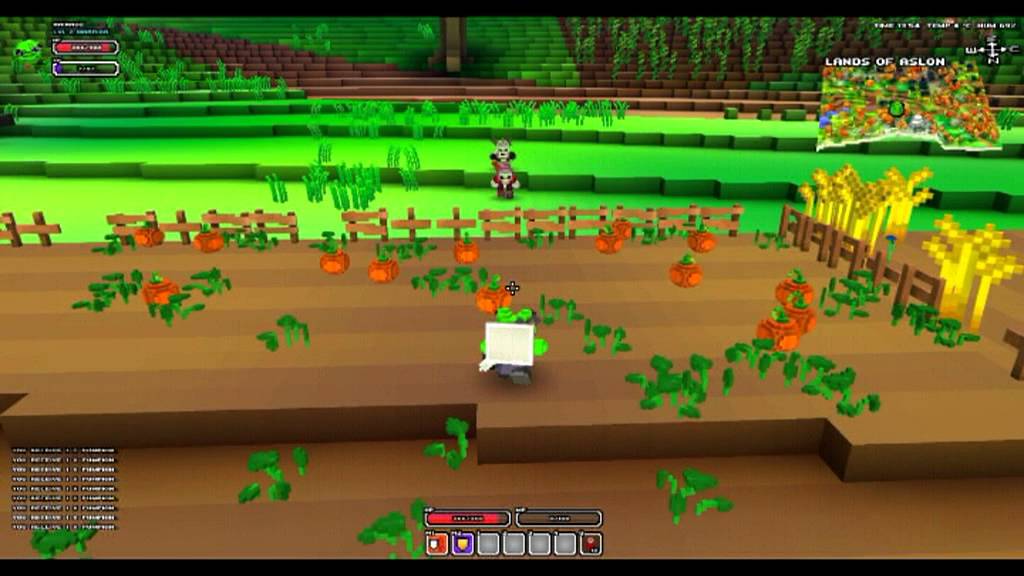 Cube World- Basic crafting. - YouTube
