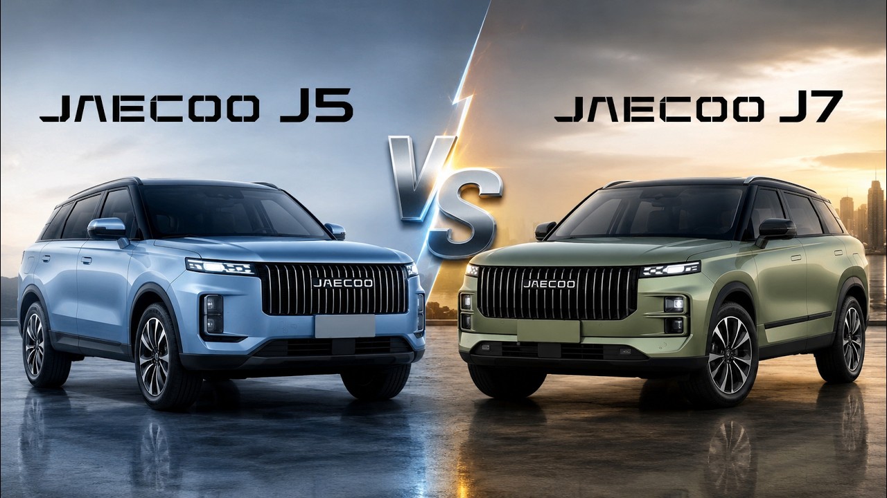 Jaecoo j5 Premium Vs Jaecoo j7 Premium | Full detailed Comparison - YouTube