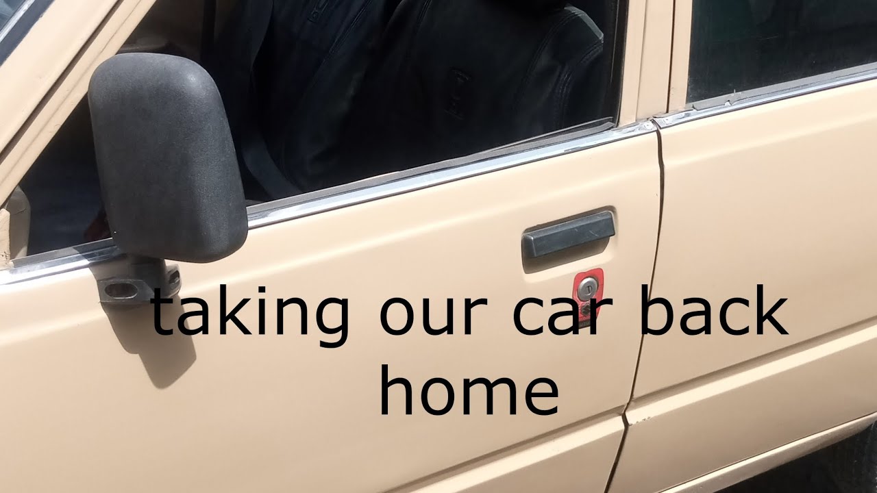 taking our car back to home - YouTube