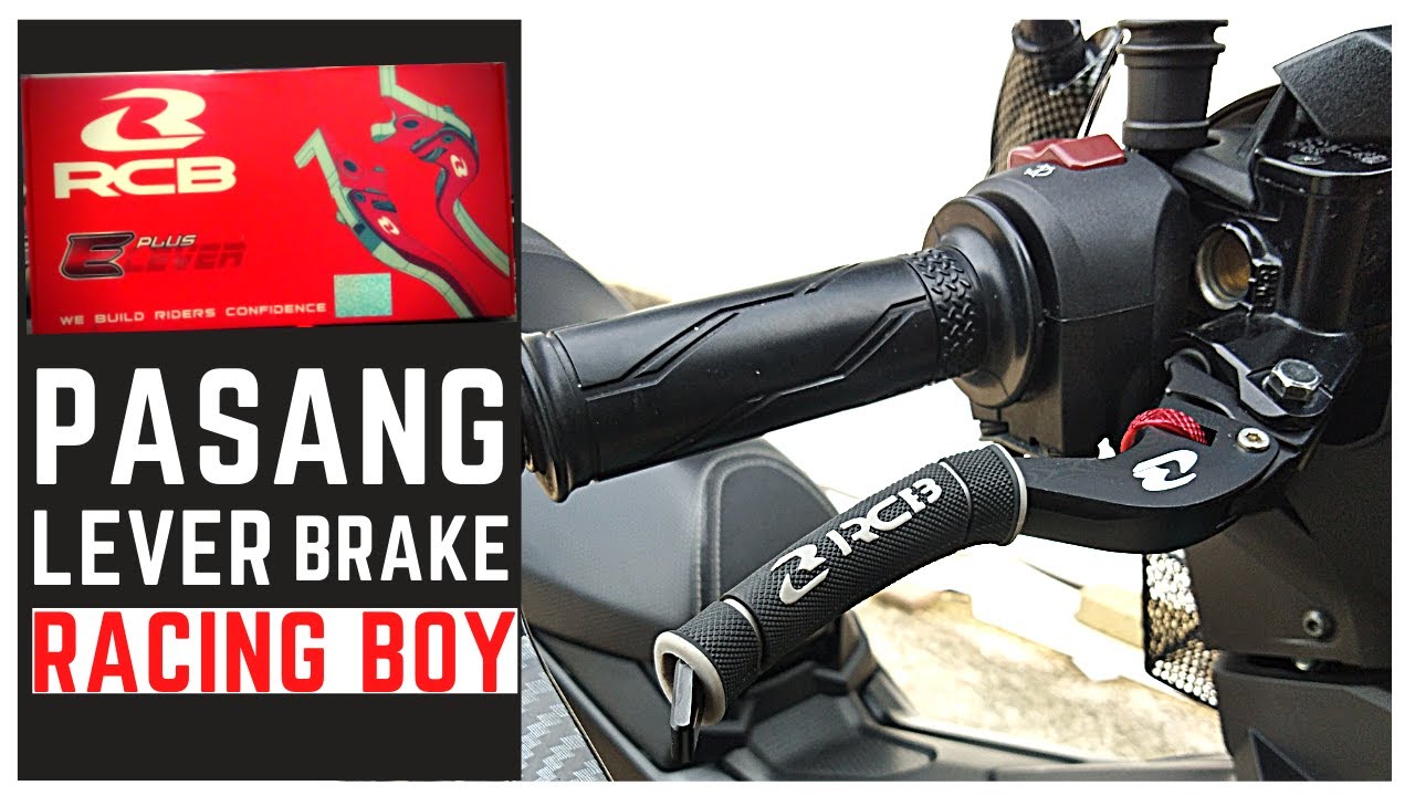 PASANG LEVER BRAKE RCB E PLUS SERIES #racingboy #y15zr - YouTube