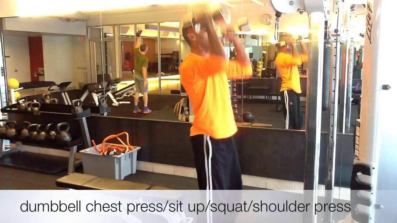 Outside the box movements with ViPR and dumbbells - YouTube