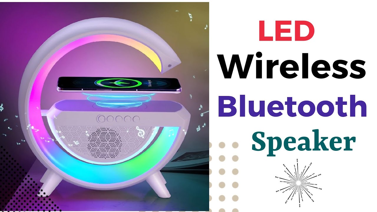 Led wireless Bluetooth speaker || #bluetoothspeaker #rgb - YouTube