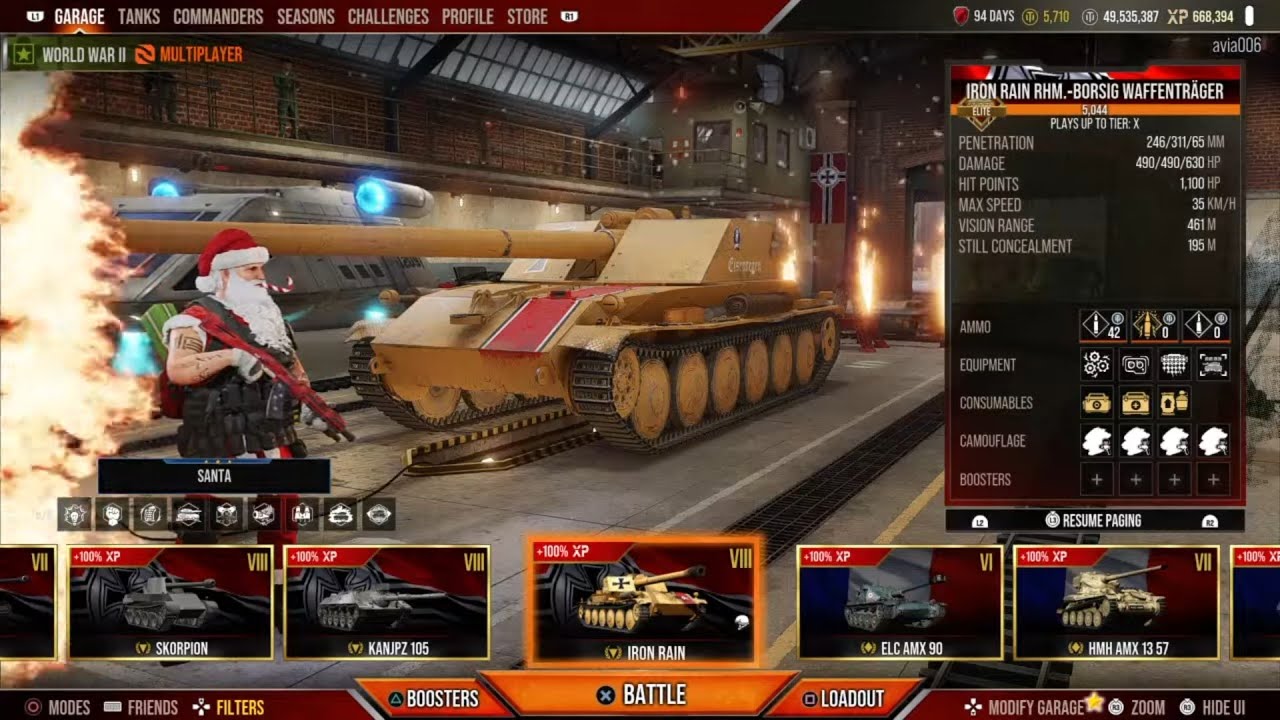 Iron Rain & T41E1 | BS Mode | Tanks for Silver | World of Tanks Console ...