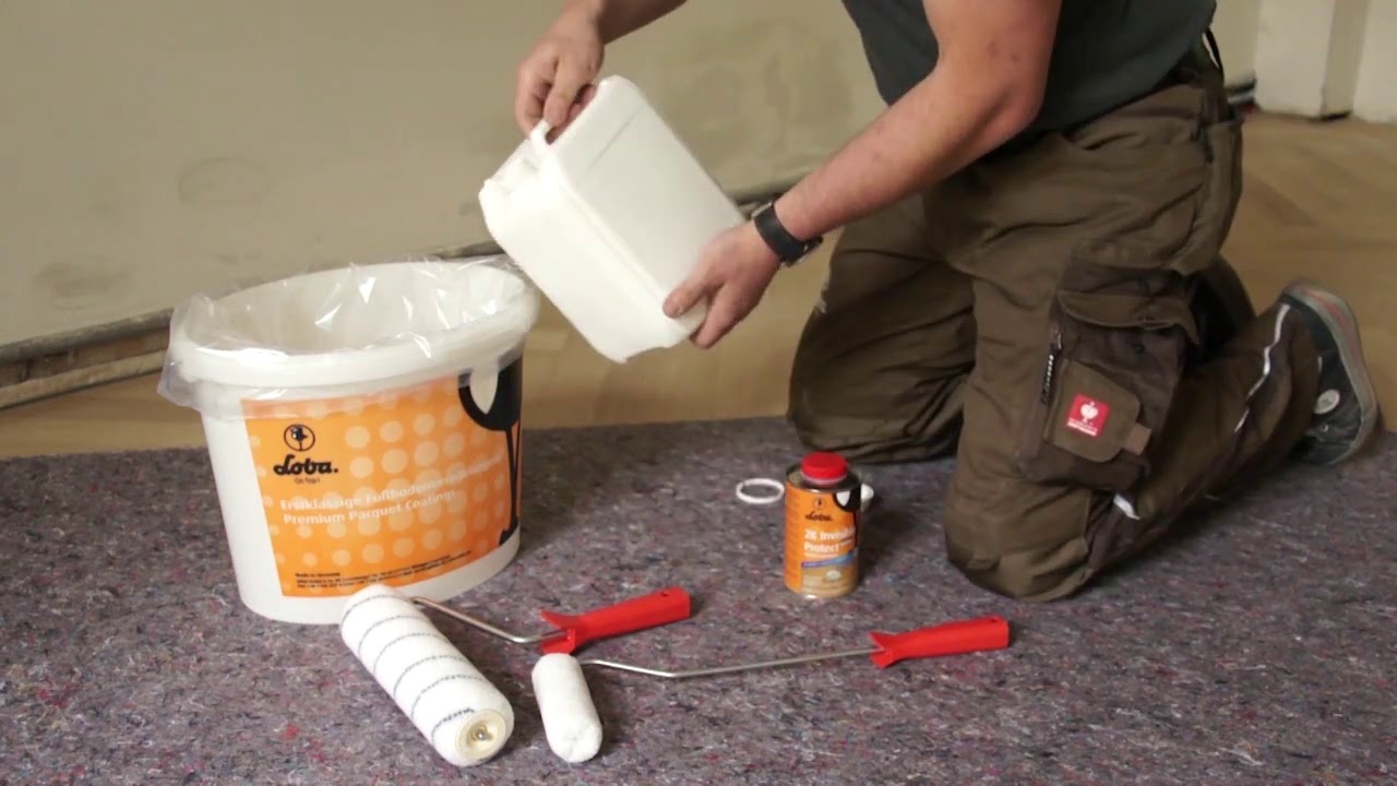 Application Loba 2K Invisible Protect AT 190805, two component water ...