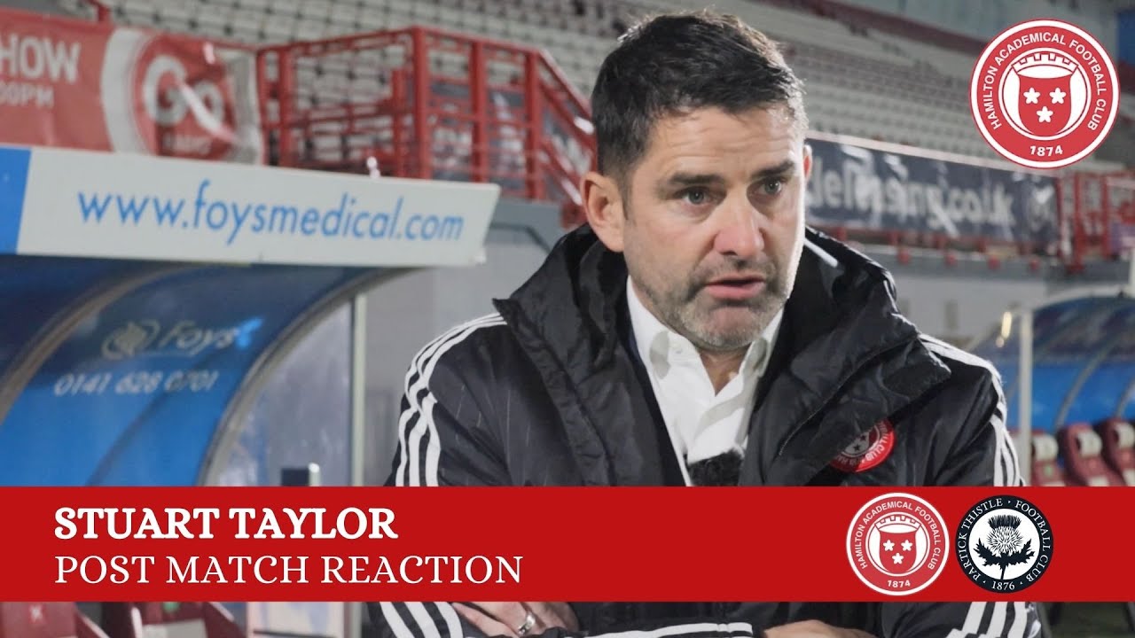 Post-match reaction 📺 | Stuart Taylor shares his thoughts after our 1