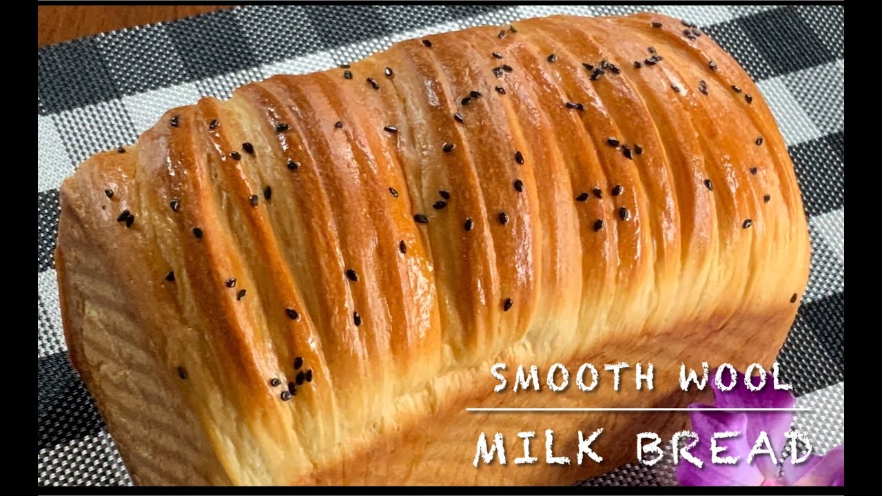 SOFT FLUFFY WOOL ROLL MILK BREAD @HerdCorner - YouTube