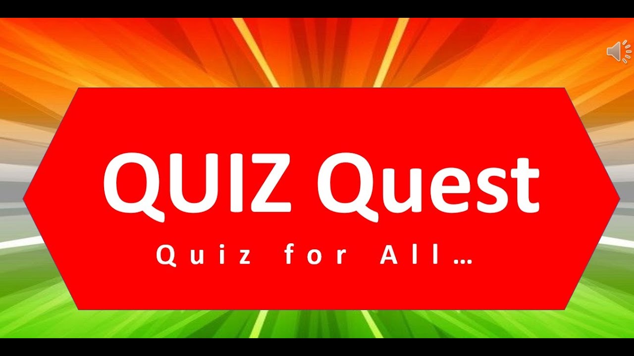 Quiz Quest GK Quiz Quiz for All category - YouTube