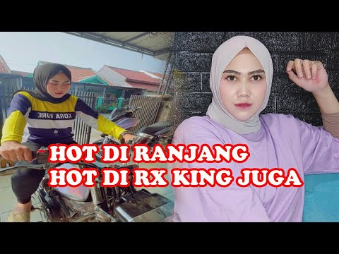 Tante Vera Pembuat Konten Edukasi Di R4nj4ng Mempunyai Hobi Koleksi Motor RX KING