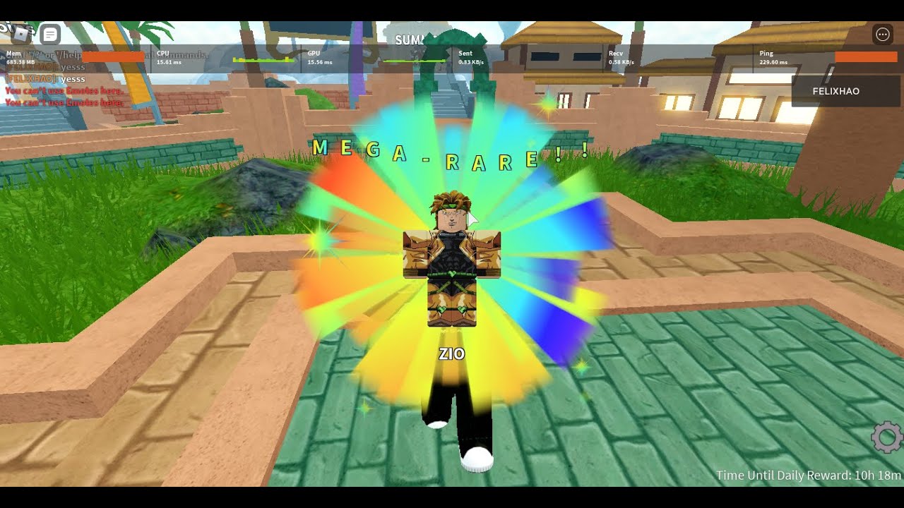 I got DIO!! All Star Tower Defense (ASTD) - YouTube