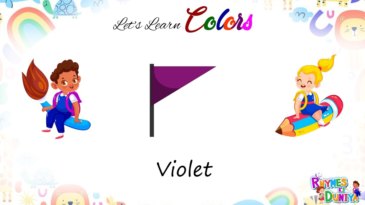 Learn Colors Name In English | Color Videos For Kids | Learn to write ...
