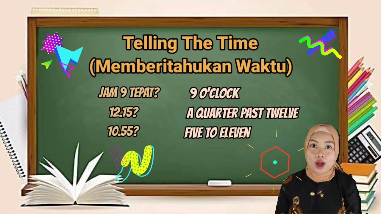 Telling The Time | Materi Bahasa Inggris Kelas 7 Semester Ganjil - YouTube