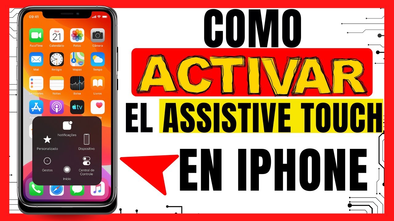 📲😎 COMO ACTIVAR EL ASSISTIVE TOUCH DEL IPHONE📲⚫️👇🏼 - YouTube