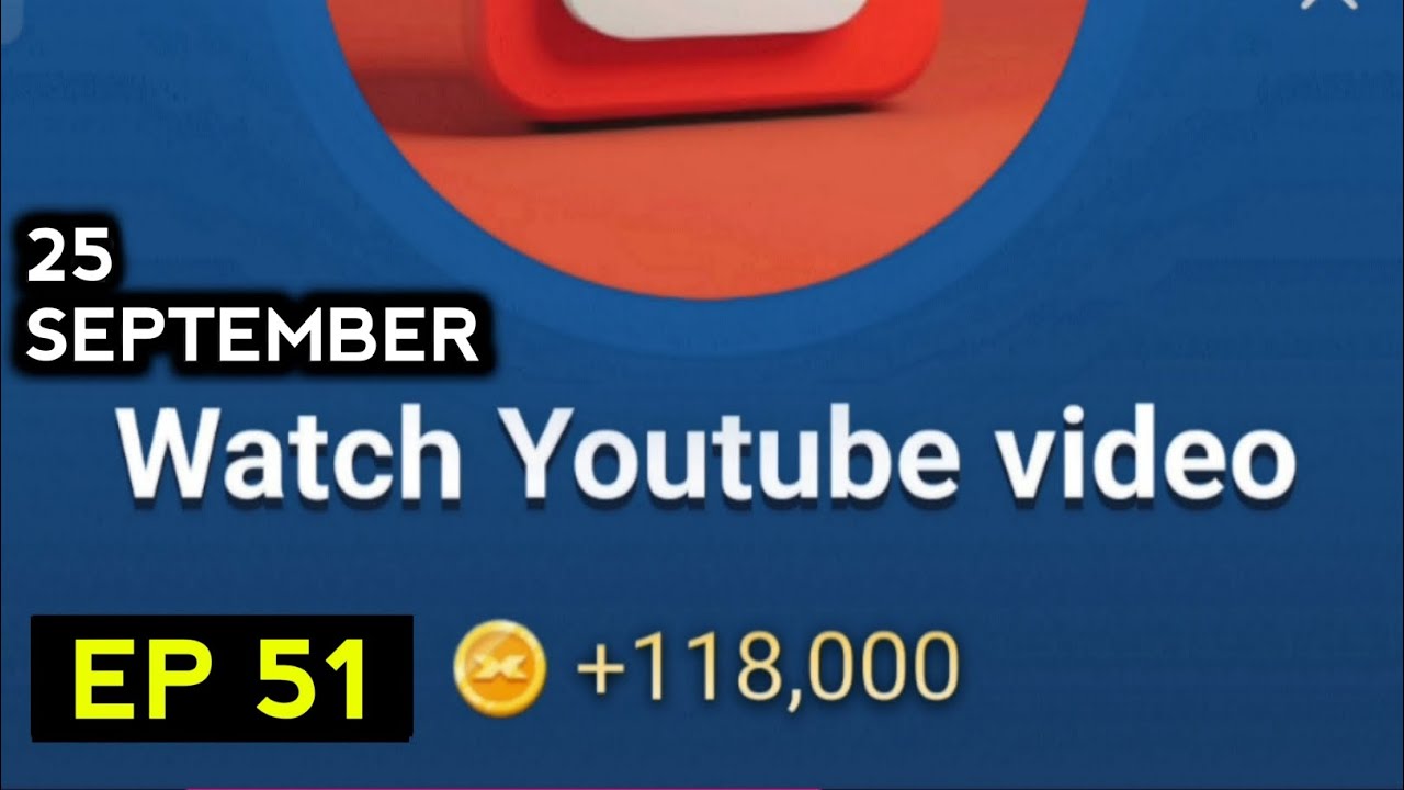 X Empire Episode 51 Code | X Empire YouTube Code Today | X Empire YouTube Code Episode 51 Today ...