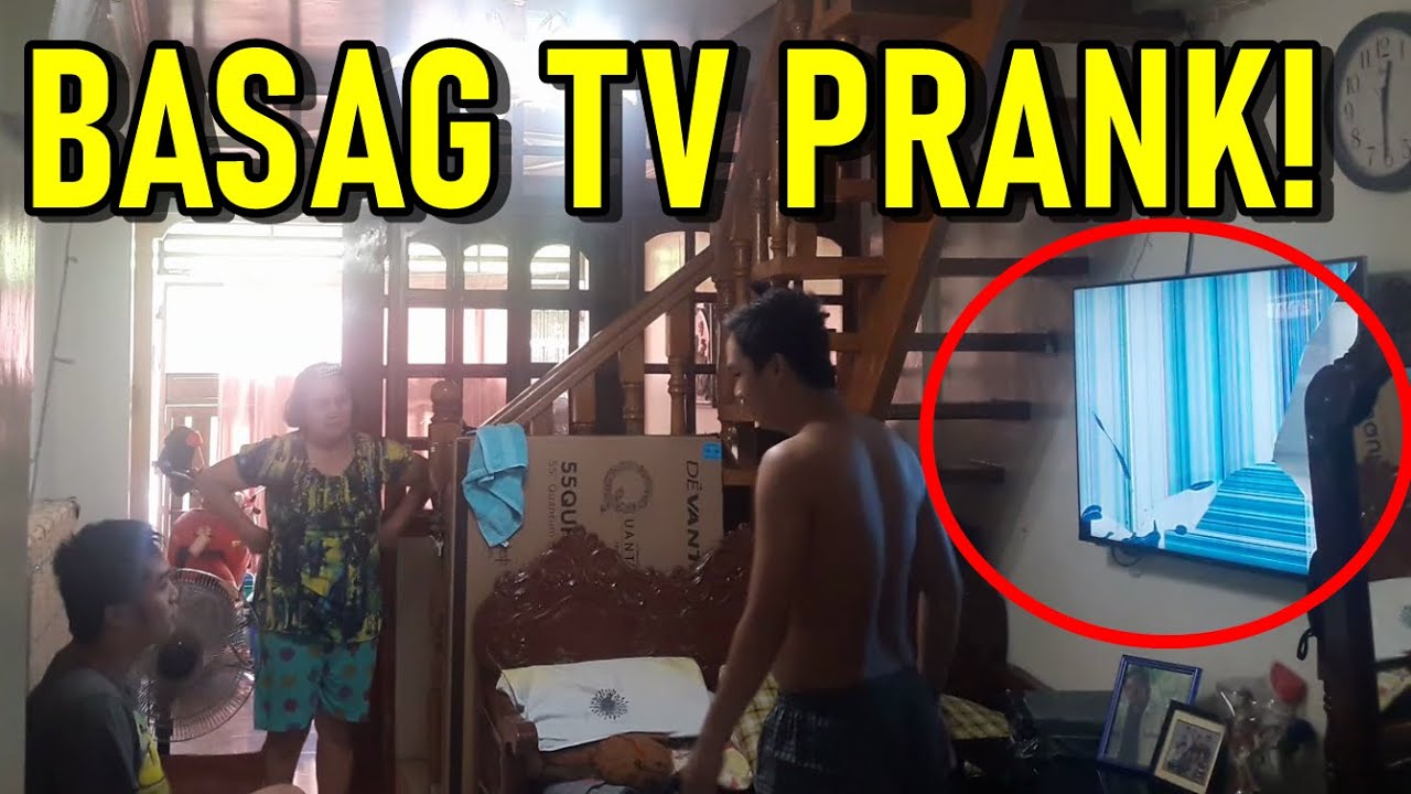 BASAG TV PRANK (PRANKSTER BROTHER ) - YouTube