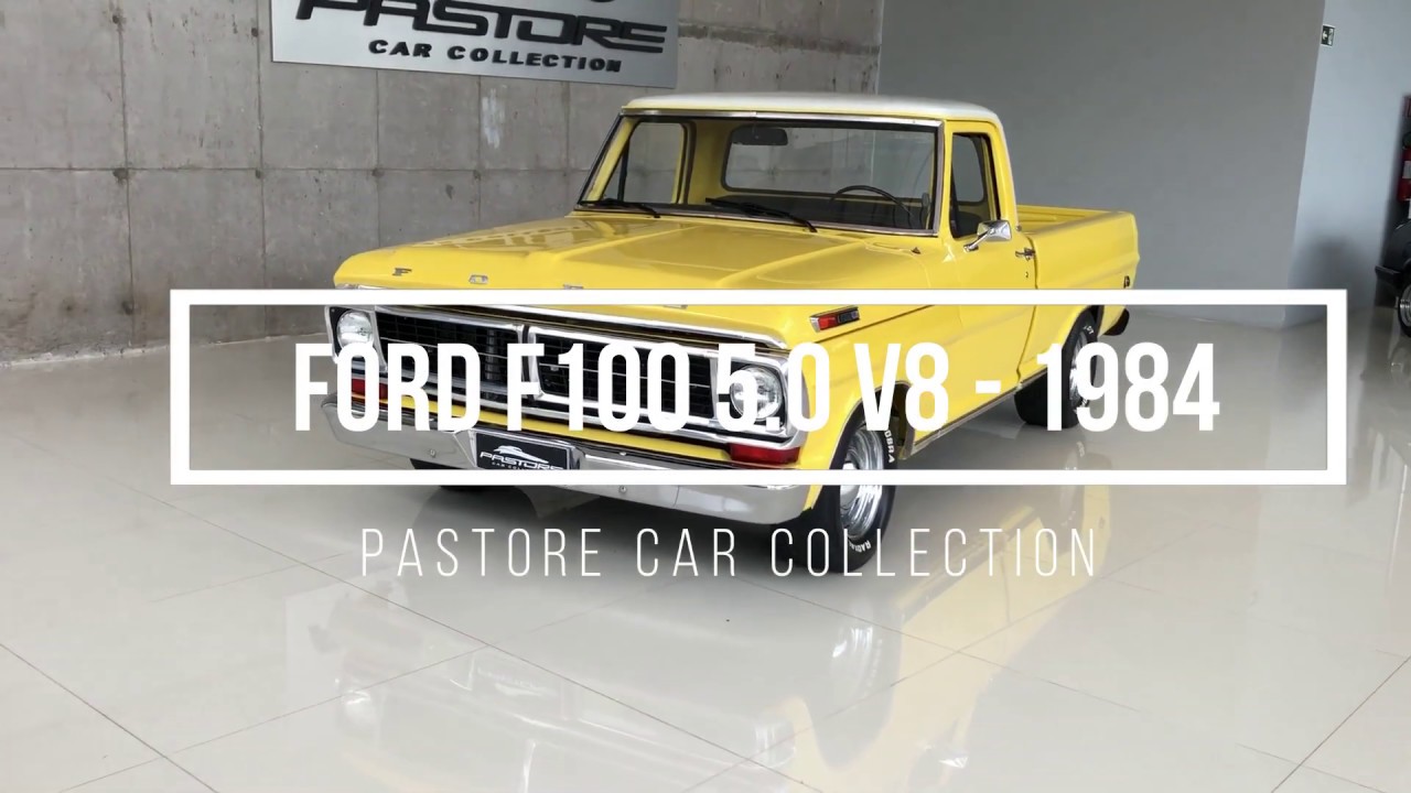 Ford F100 5.0 V8 - 1984 - YouTube