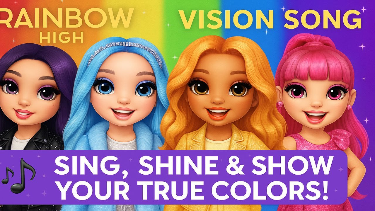 Rainbow High: Vision Song 🎶 | Sing, Shine & Show Your True Colors ...