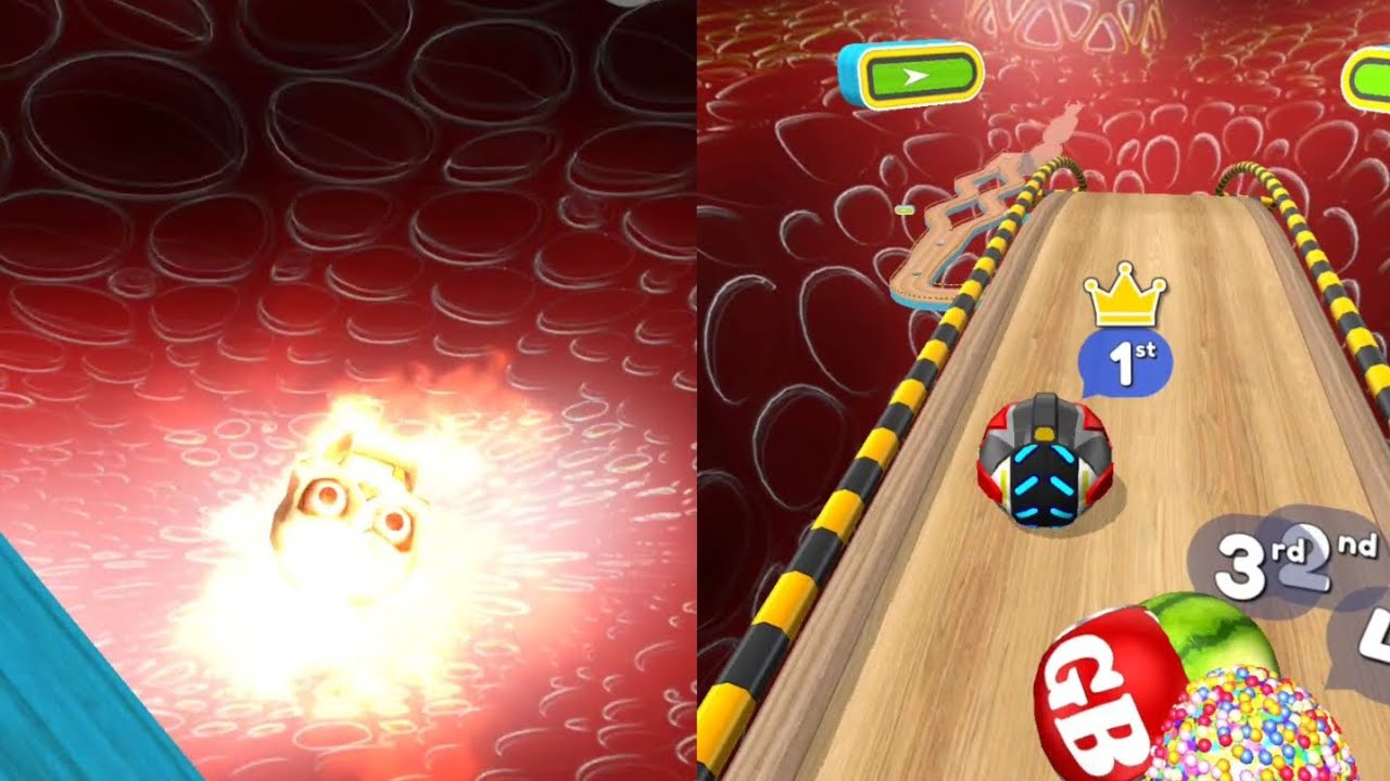 Going Balls Speed Run 3D Gameplay Skeleton Ball to Turbo Ball level 625 ...