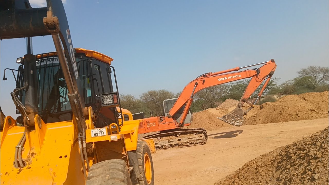 excavator work jcb tarik jcb work jcb jcboperator vlogs 🔥🔥👍🔥🔥👍 - YouTube
