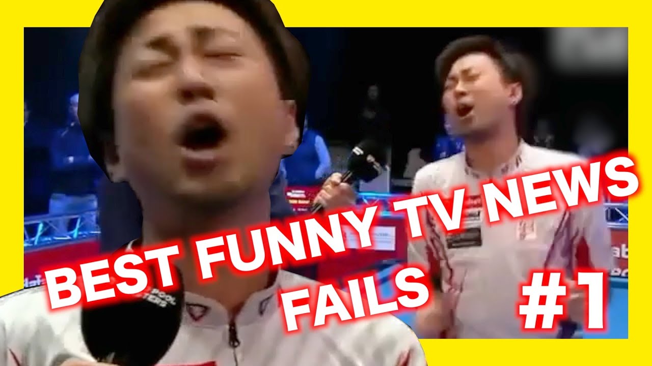 BEST FUNNY TV NEWS FAILS #1 - YouTube