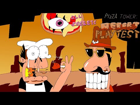 Pizza Tower Desert Playtest Build - Full Playthrough (ALL SECRETS ...