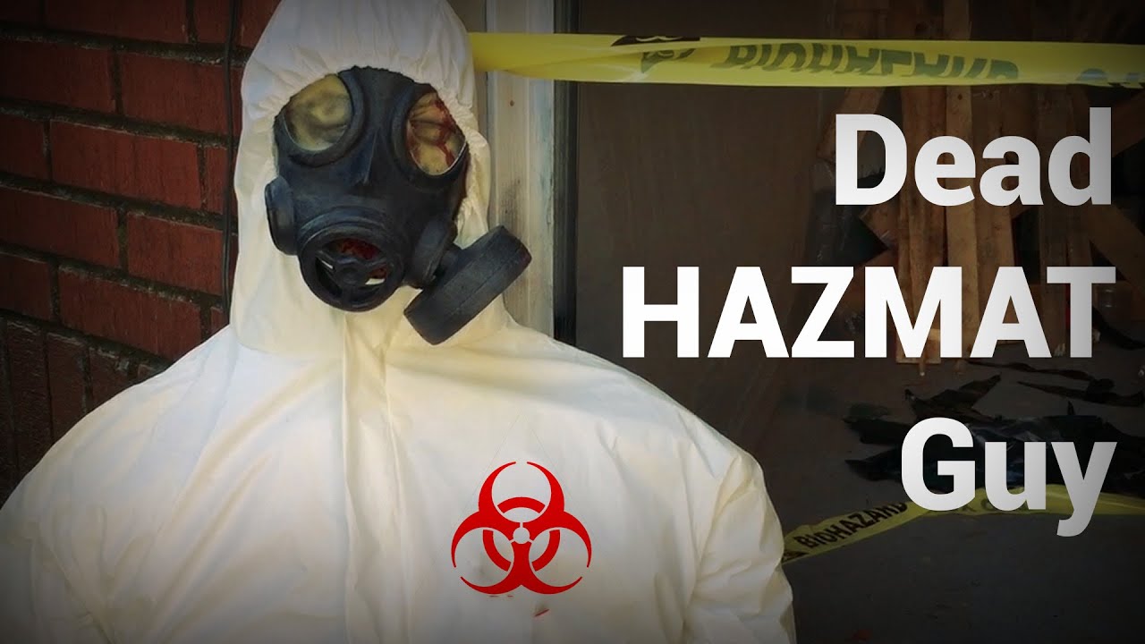 "Dead HAZMAT Guy" Prop Build - YouTube