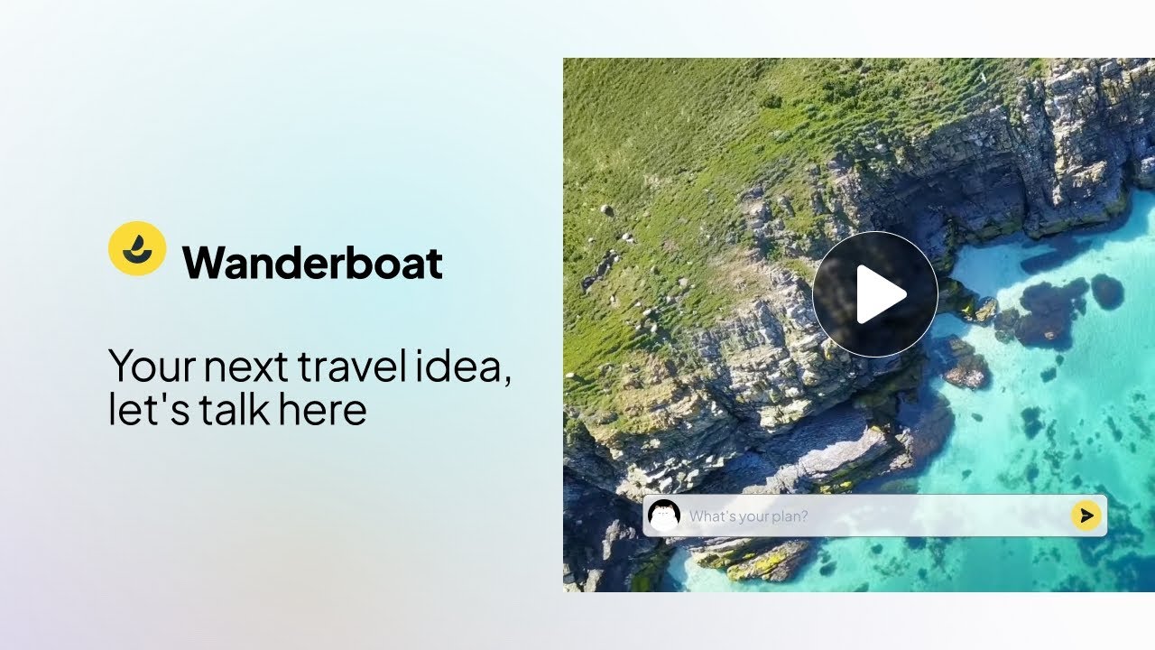 Wanderboat, Your Ultimate AI Trip Planner, Travel Planner - YouTube